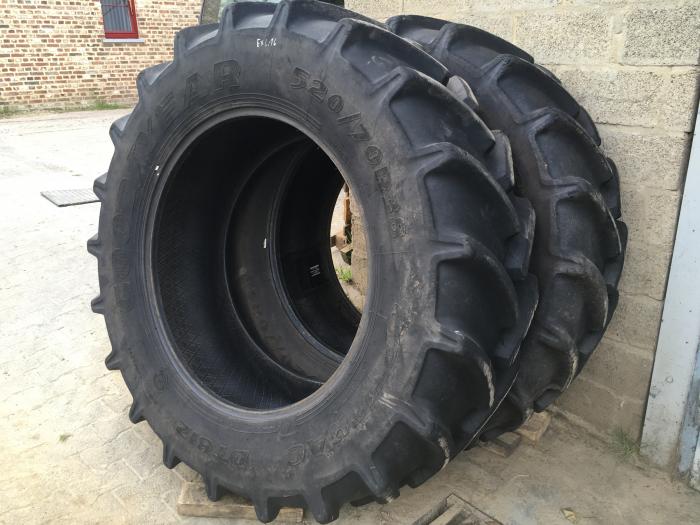 Pneus Good-Year 520/70R38 - Hoogsteyns